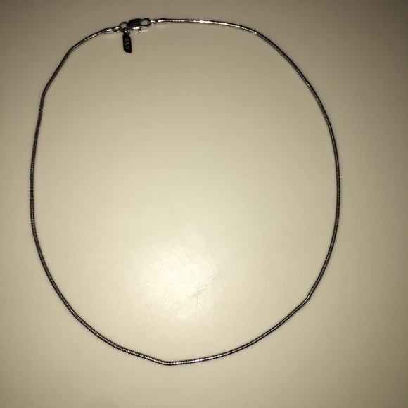 WGB | Jewelry | Lovely Custom 6 Silver Chain Web Tag | Poshmark